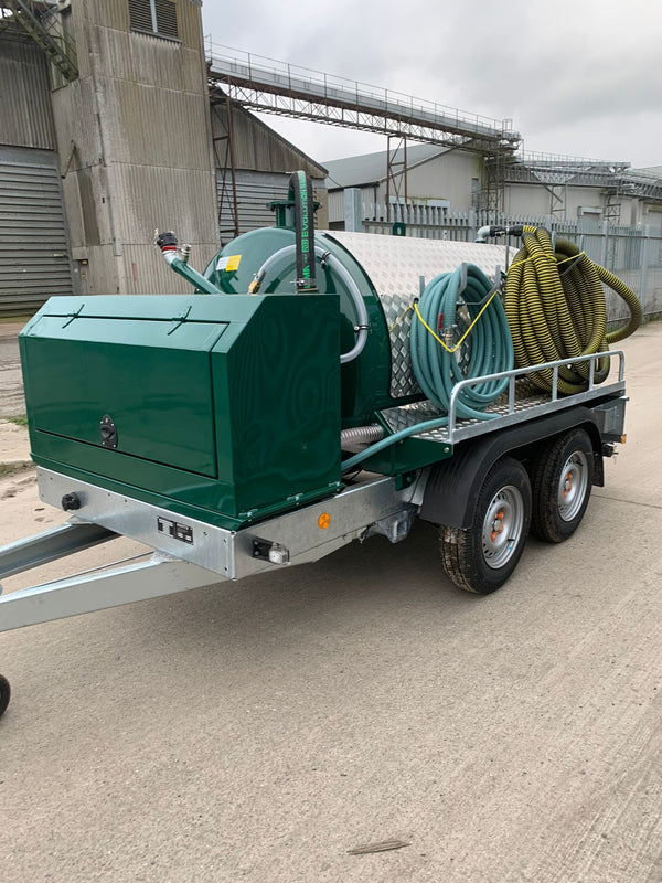 Mobile Tanker Unit with Tandem Axle Waste & Freshwater Tanks – RAPIDE ...