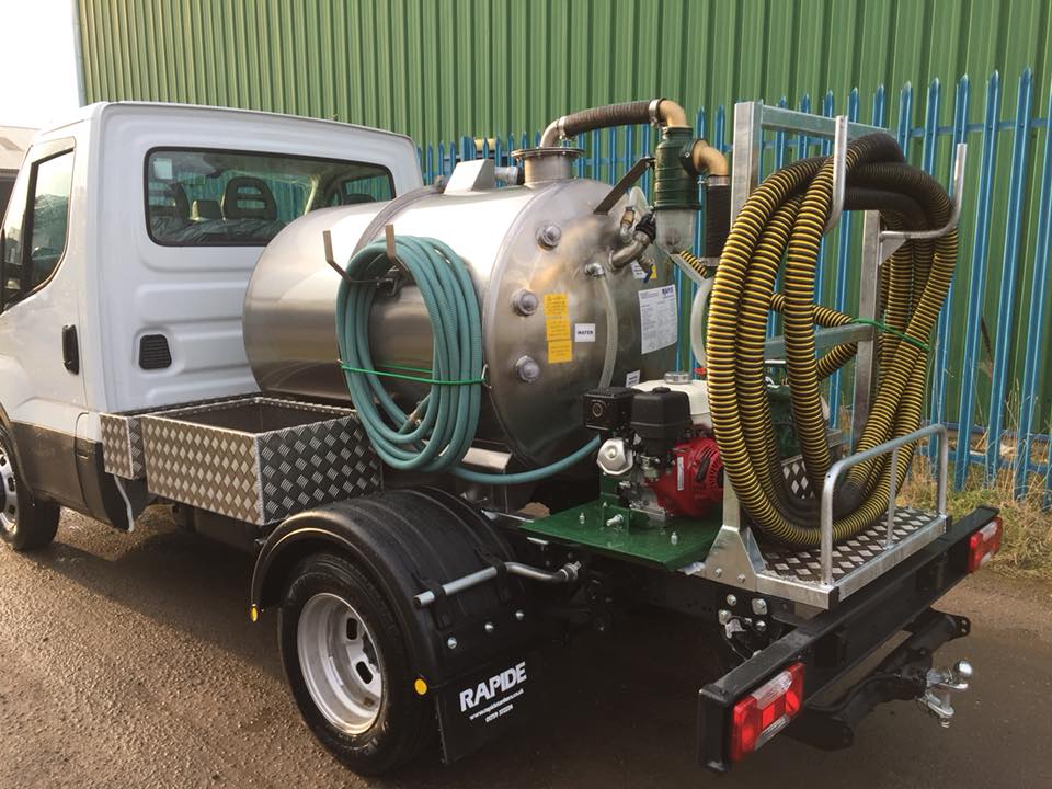3.5t Chassis Light Vehicle Toilet Pumper Tankers – RAPIDE TANKERS